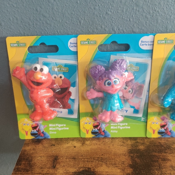 Sesame Street | Toys | Sesame Street Figurines Nwt Kids Toy With ...